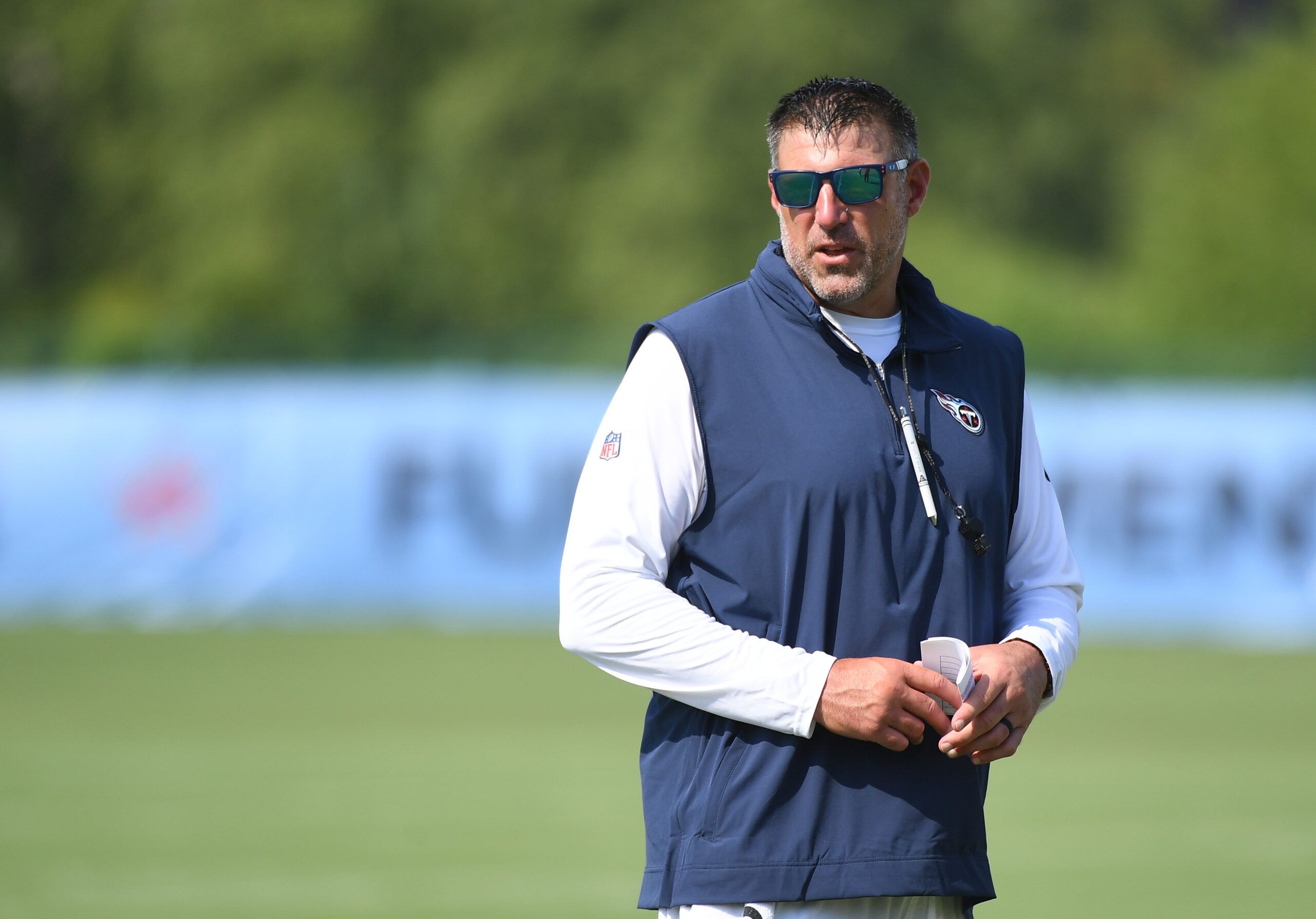 Mike Vrabel talks Titans releasing Jamarco Jones,…