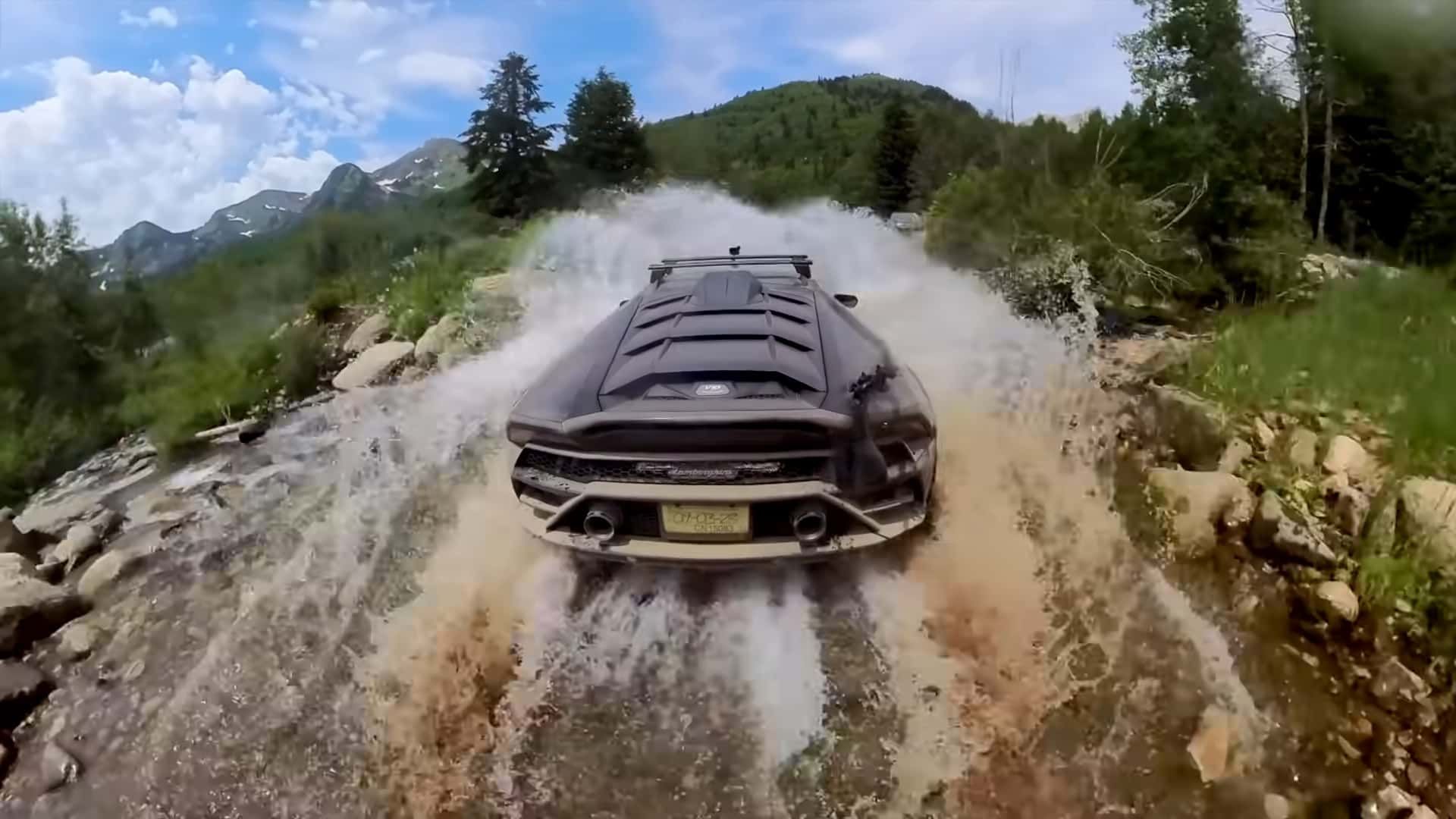 Lamborghini Sterrato Driver Needs Snorkel For…