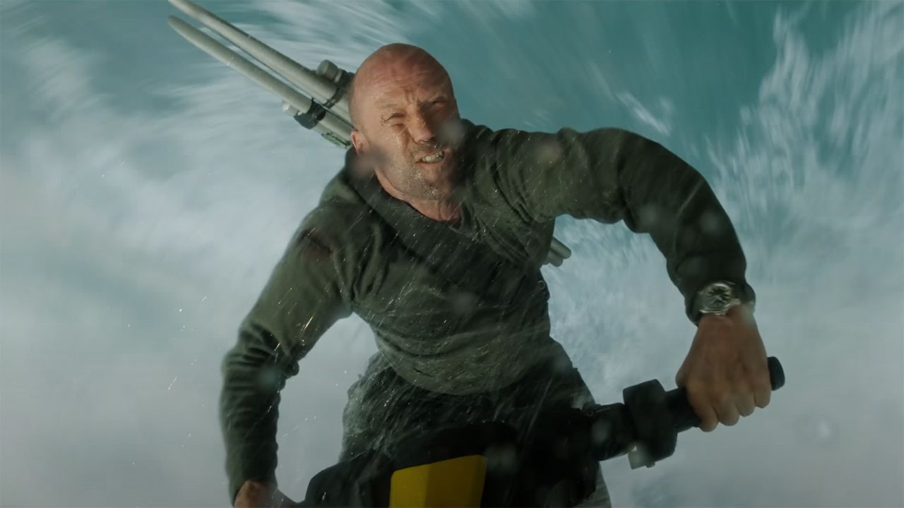 The Kick-Ass Way Meg 2 Shot Jason Statham's Jet Ski…
