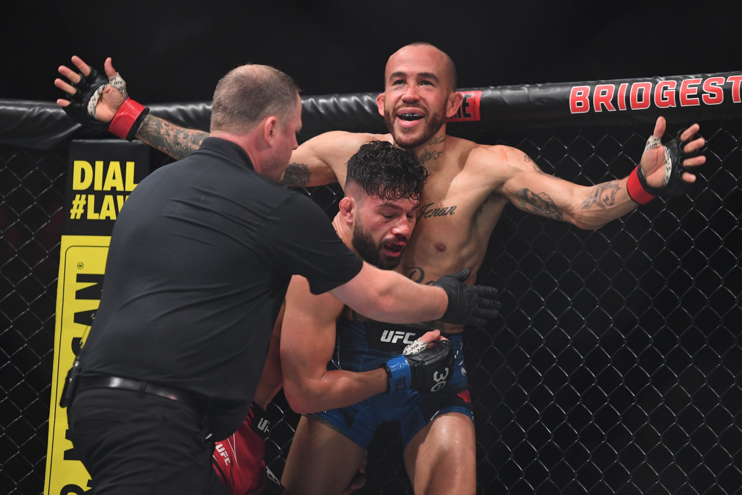Sean Woodson def. Dennis Buzukja at UFC on ESPN 50:…