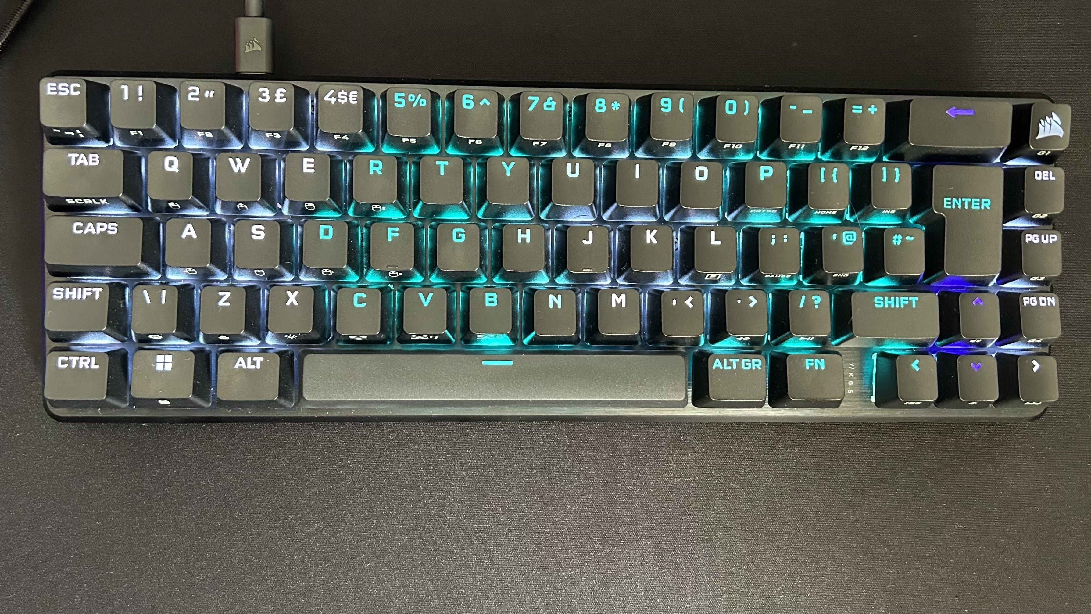 Corsair K65 Pro Mini RGB review: "all speed, no reverb"