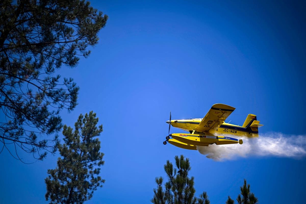 Europe wildfires map shows where devastating blazes…