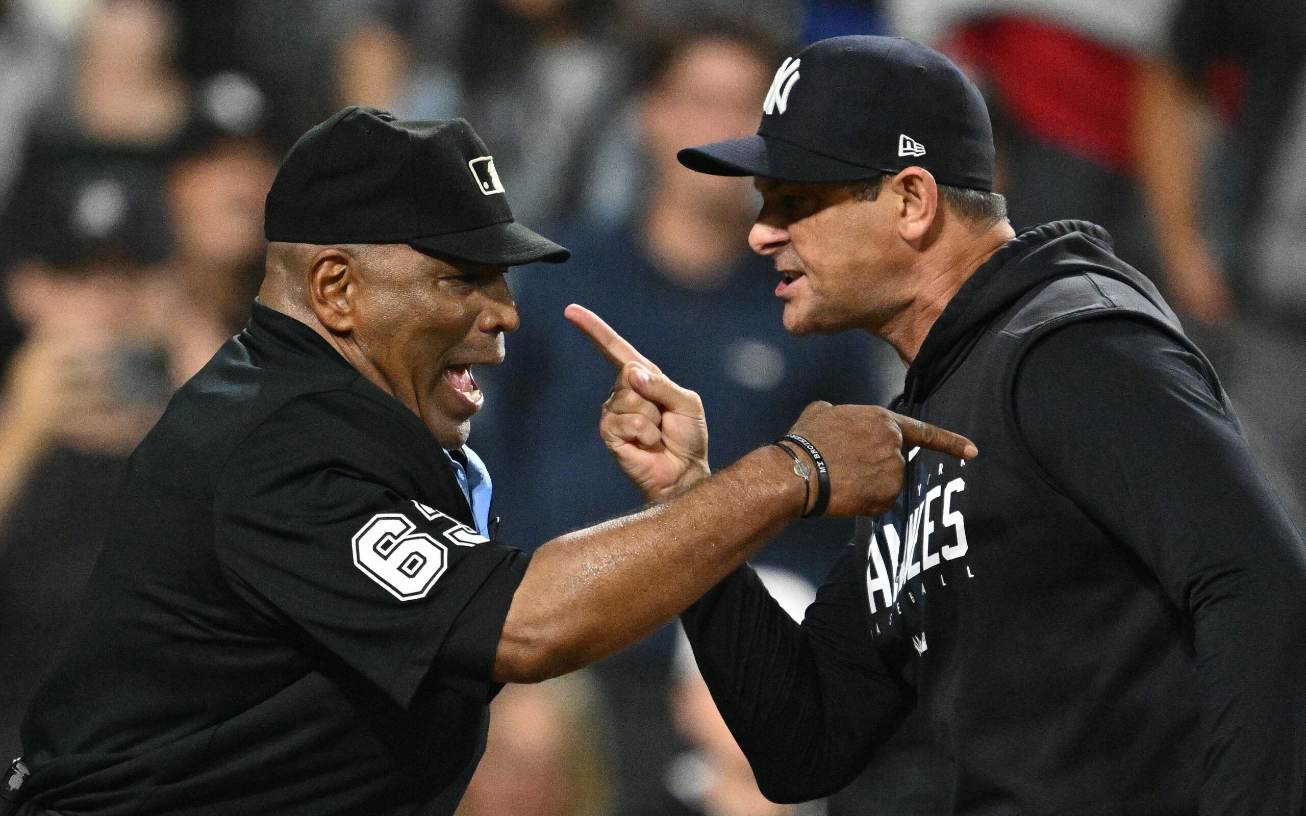 Umpire scorecard shows Aaron Boone’s theatrics over…