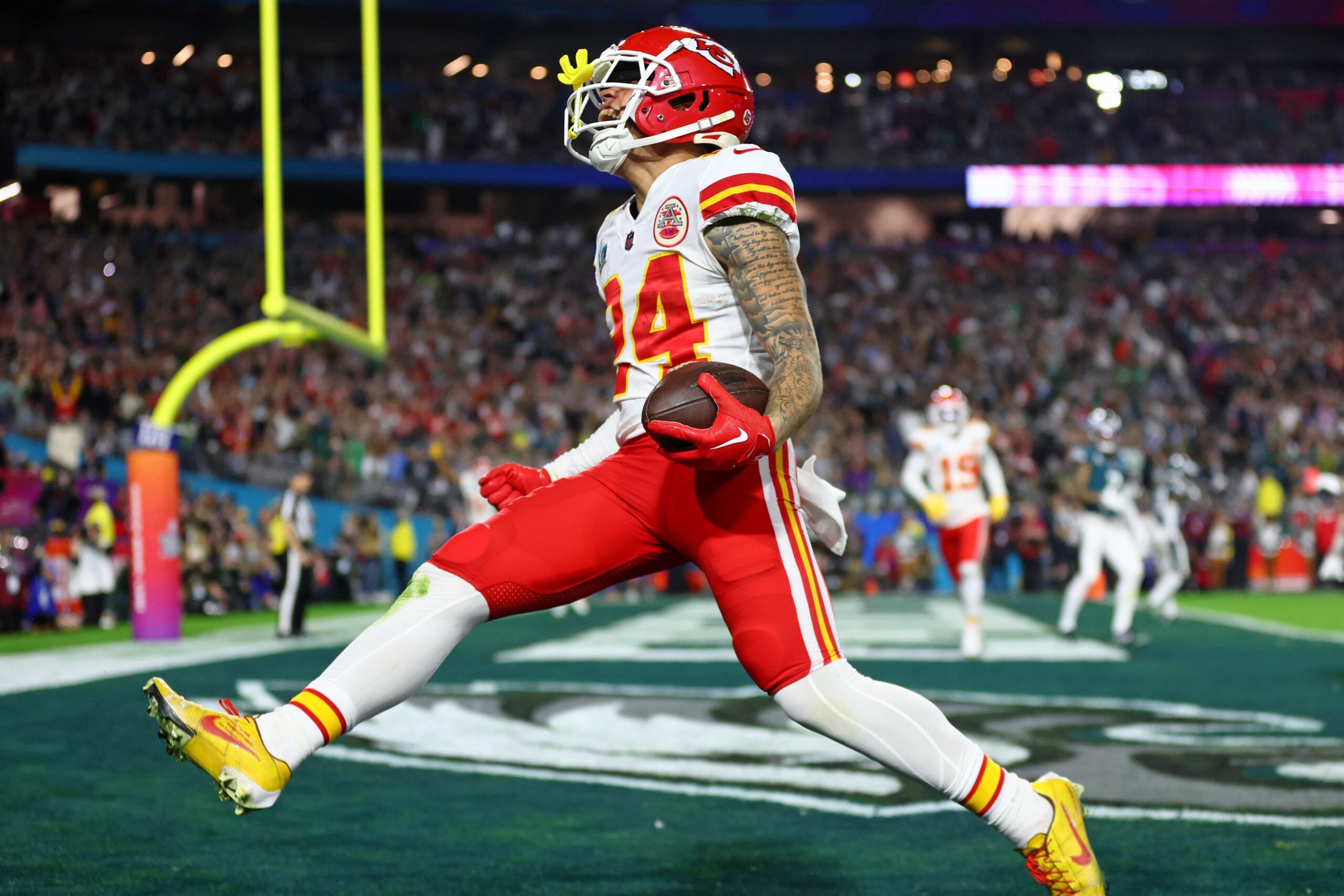 Chiefs WR Skyy Moore ‘way more comfortable’ in Andy…