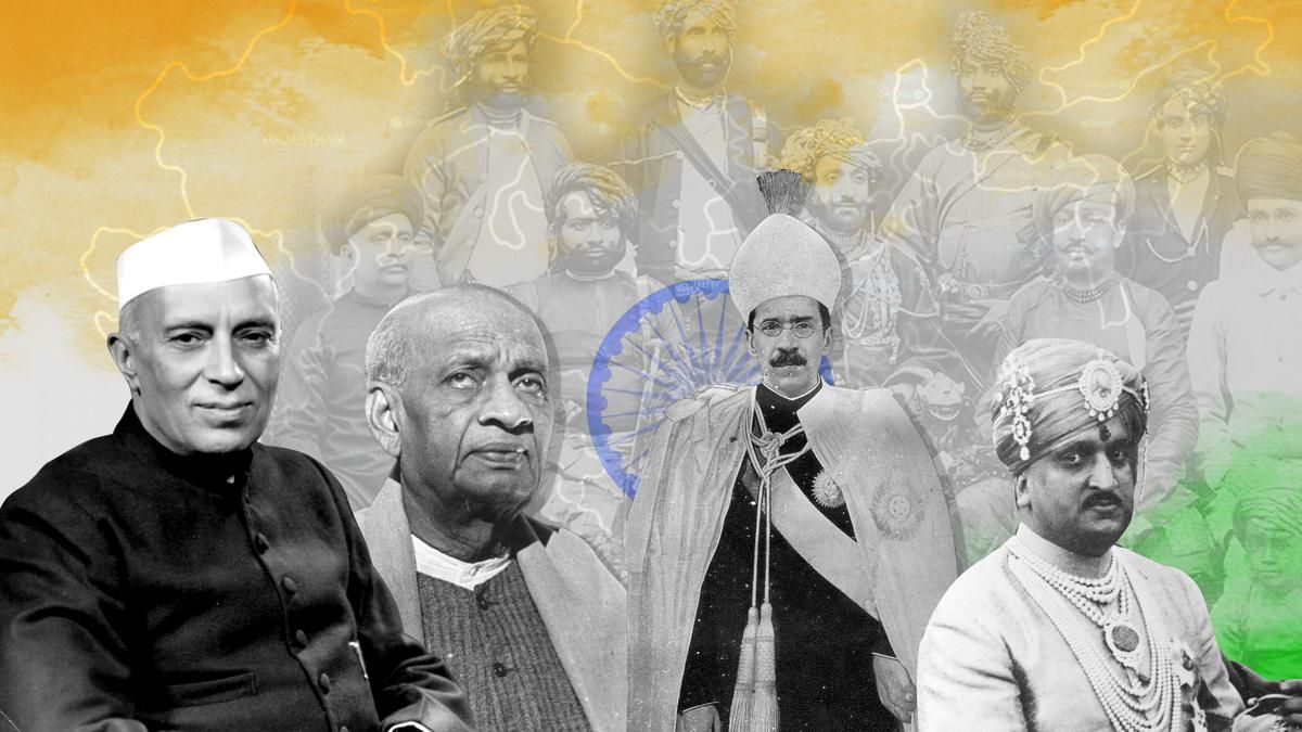 Nehru vs. Patel and the battle for the princely states…