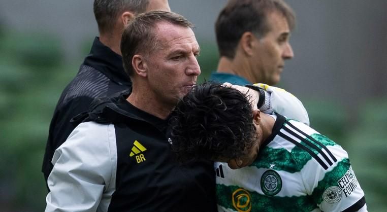 Rodgers addresses Celtic claims over Reo Hatate's body…