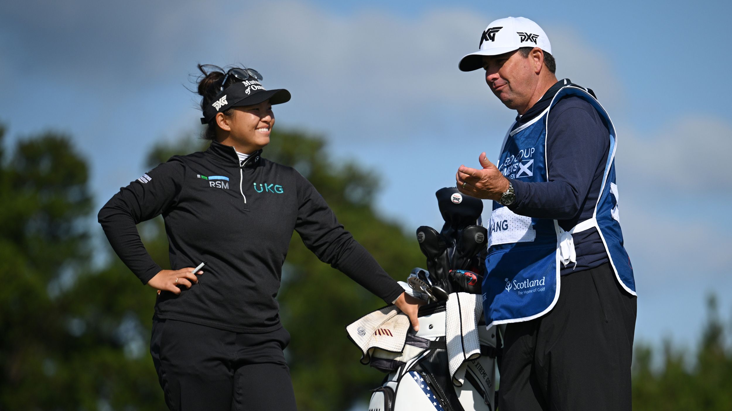 Who is Megan Khang's Caddie?