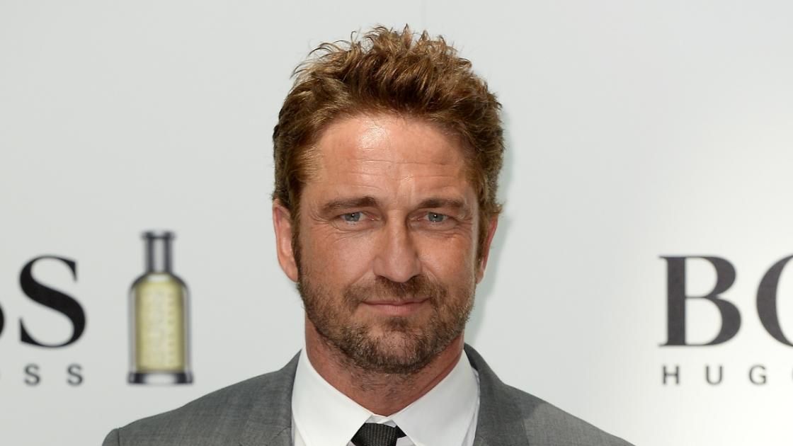 Hollywood actor Gerard Butler pictured at West End…