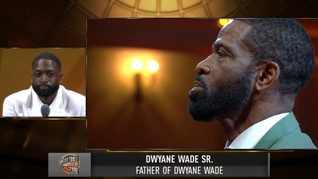 Dwyane Wade gave his dad an absolutely incredible…