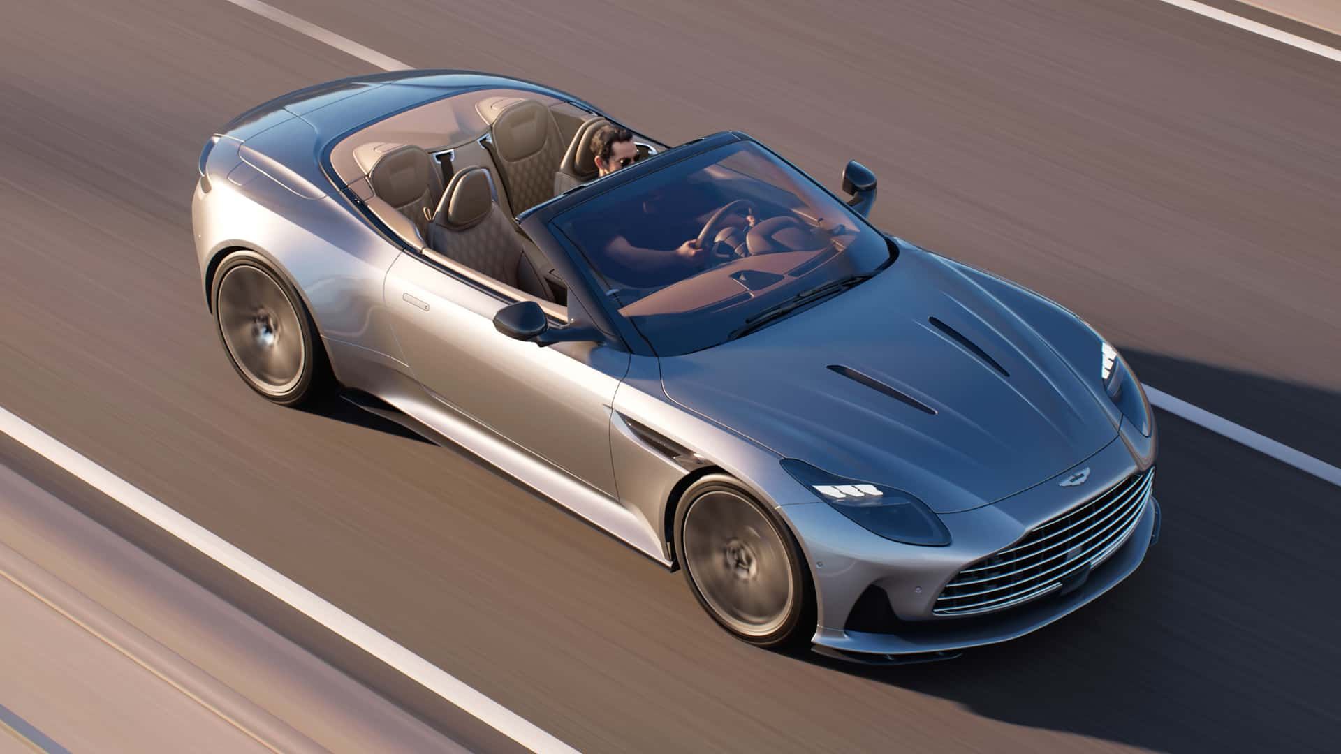 Aston Martin DB12 Volante Debuts With Fabric Roof…