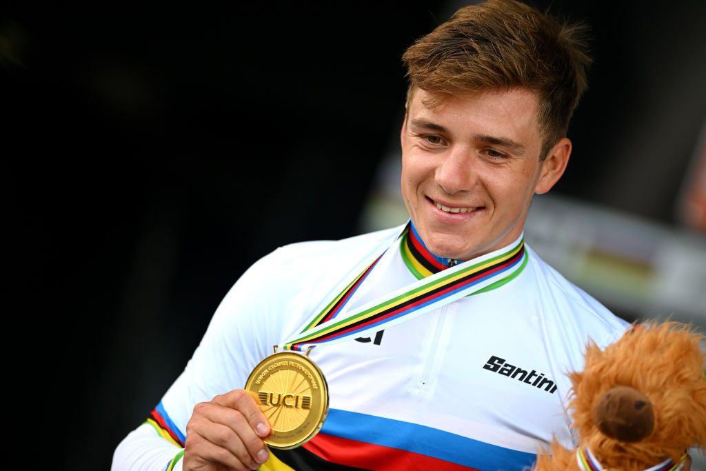 Remco Evenepoel back training at altitude, three days…