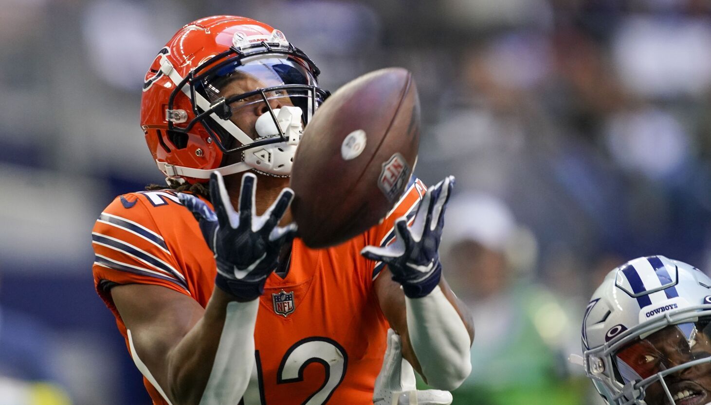 Bears’ Velus Jones: ‘I’ve got to make a smarter play’…