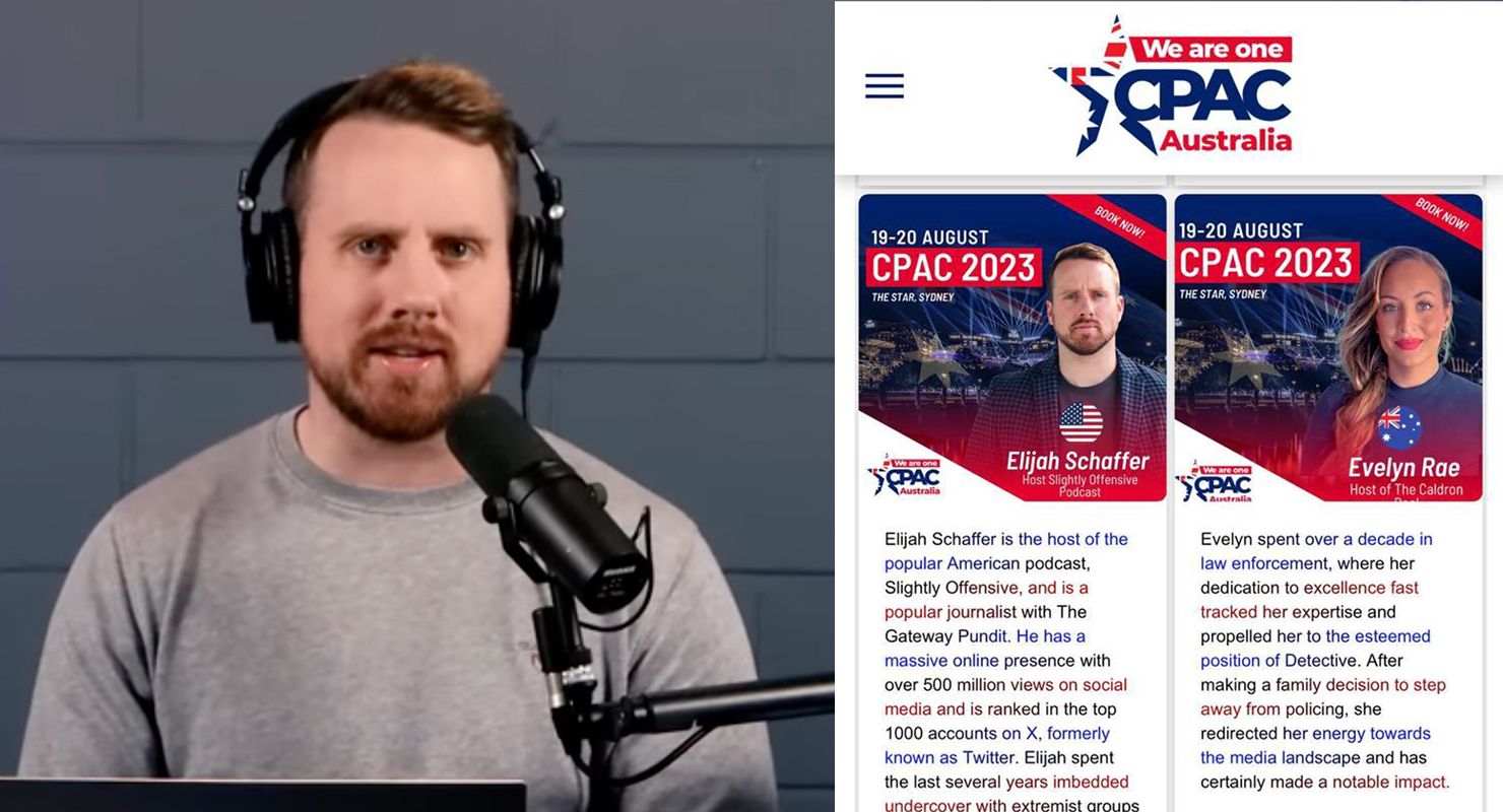 Right-wing conference dumps US podcaster who…