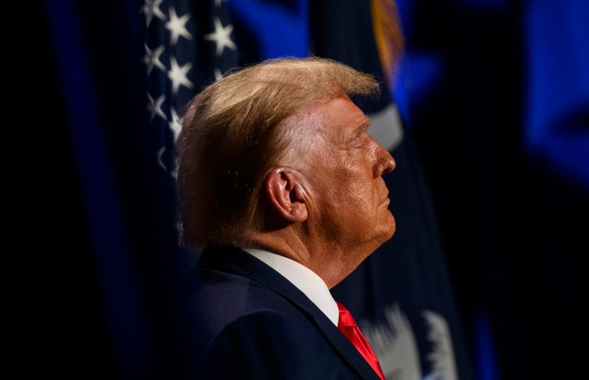 Trump shares moody new video with poem voiceover about…