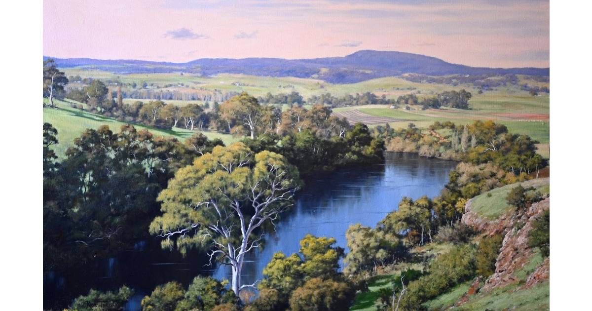 Tasmanian scene puts Canberra artist in finals of…