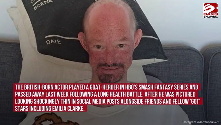 Darren Kent: Game Of Thrones and EastEnders actor dies…