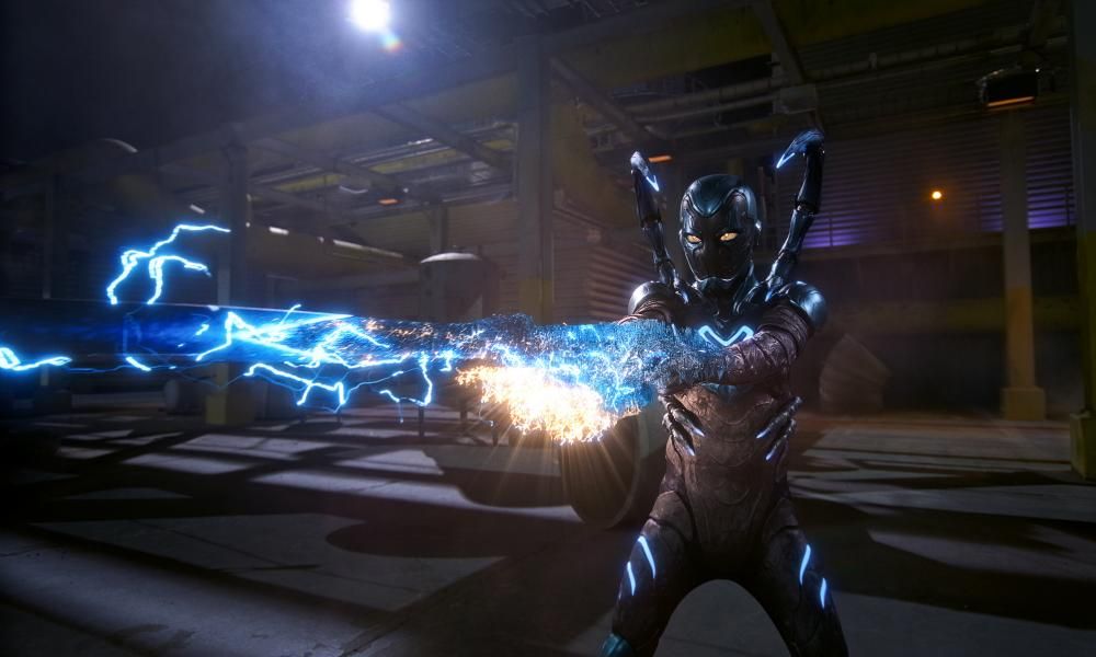 Blue Beetle review – perky superhero caper offers more…