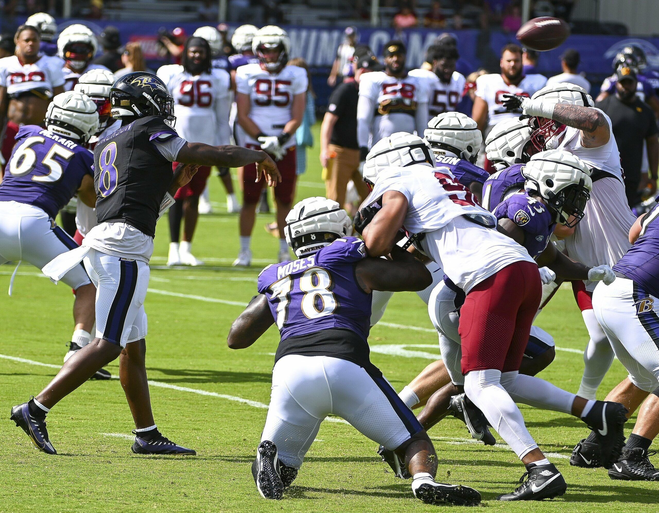 Highlights from the final day of the Commanders/Ravens…