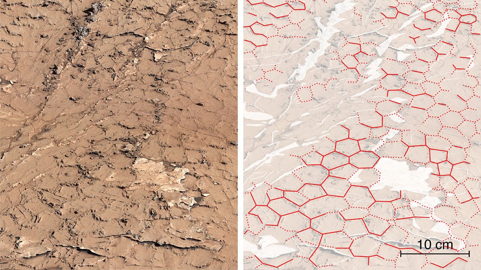 Bizarre polygons on Mars' surface hint that alien life…