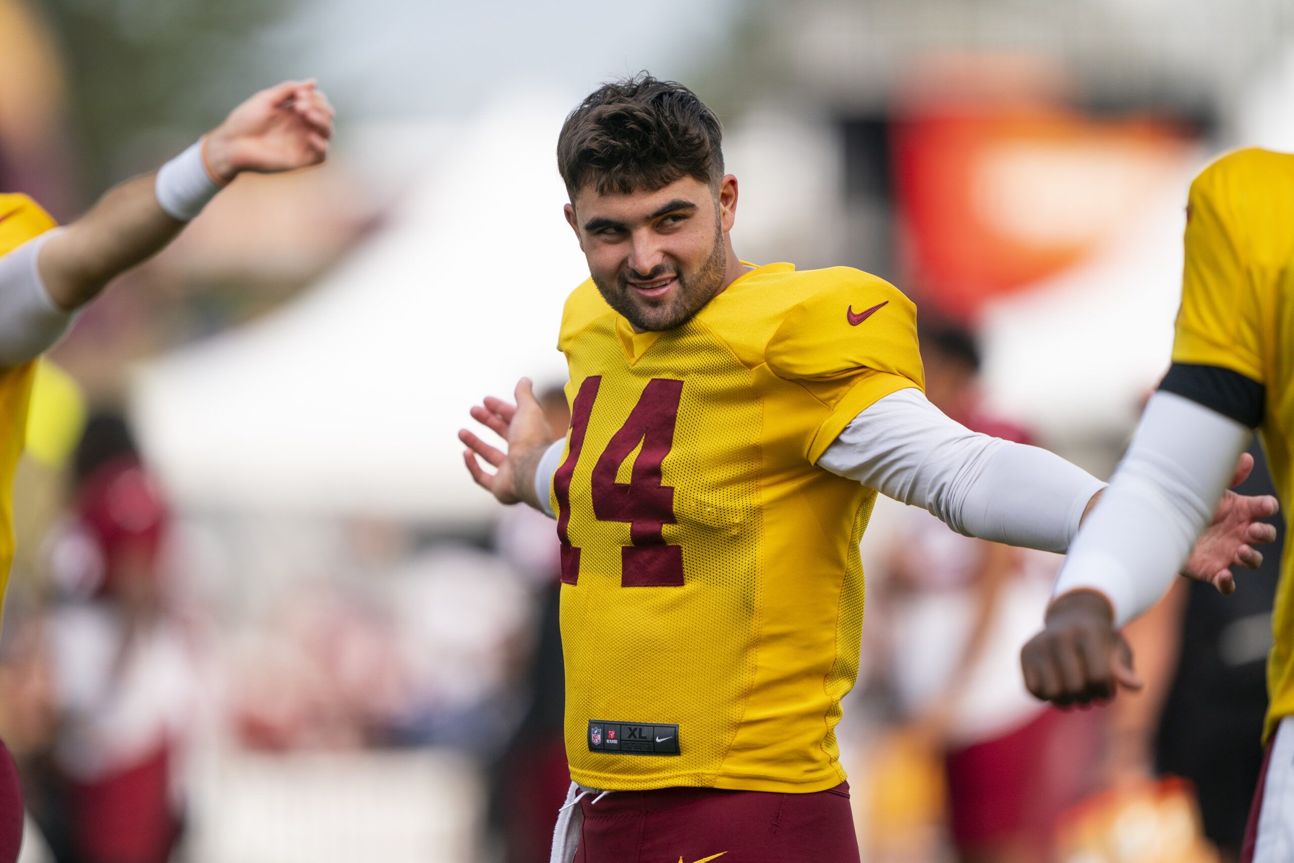 Ron Rivera officially announces Sam Howell as…