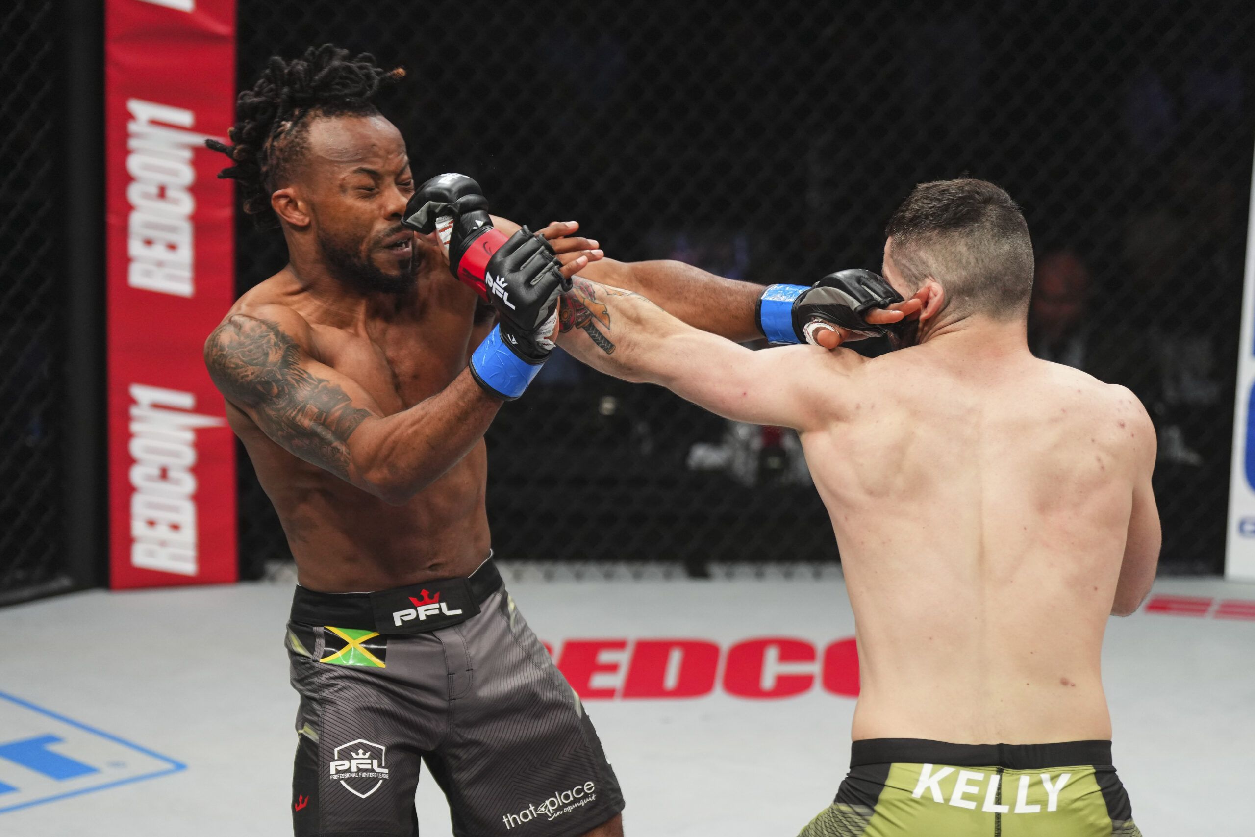 Nathan Kelly def. Damion Nelson at 2023 PFL Playoffs…