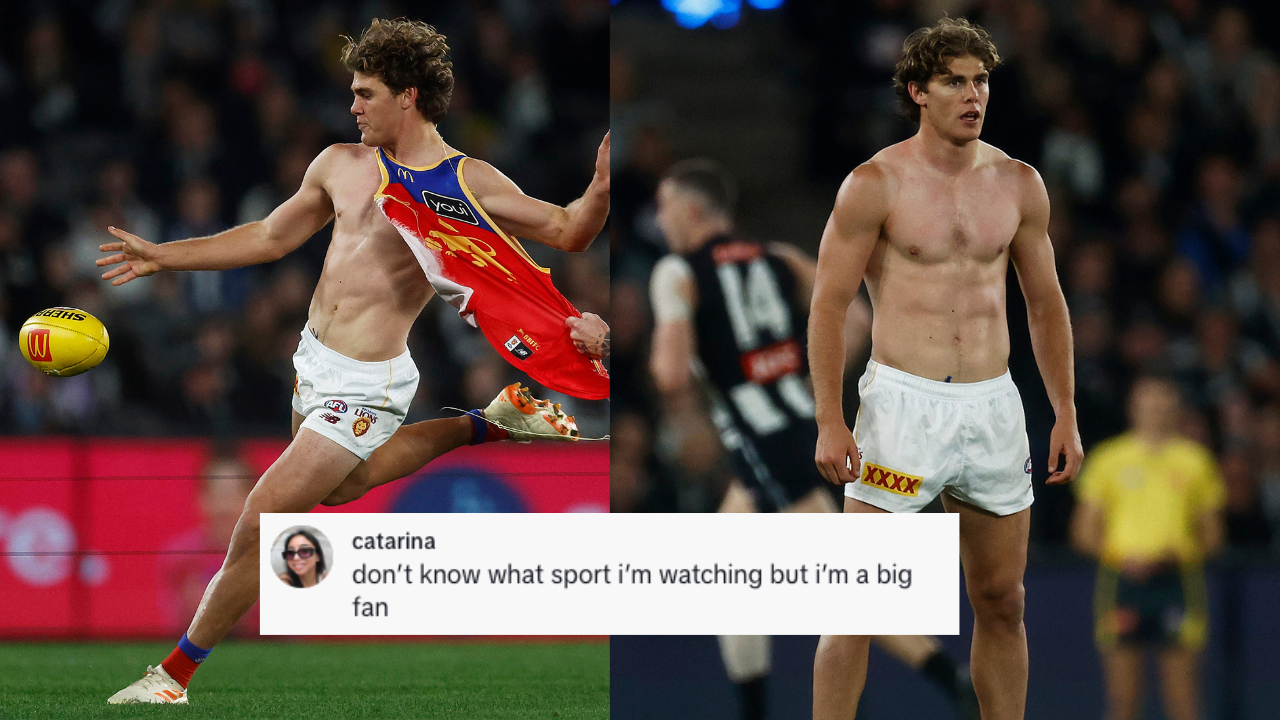 The AFL Player Whose Shirt Got Ripped Off Has Now…