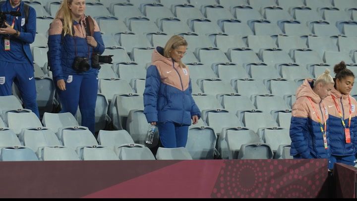 ‘Super chill’ Lionesses star Jess Carter not feeling…