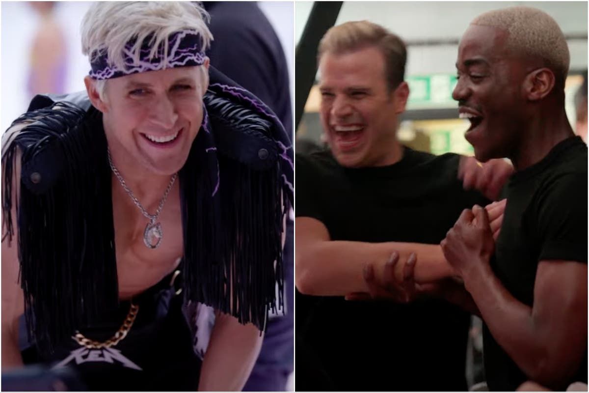 Epic behind-the-scenes footage shows Barbie cast…