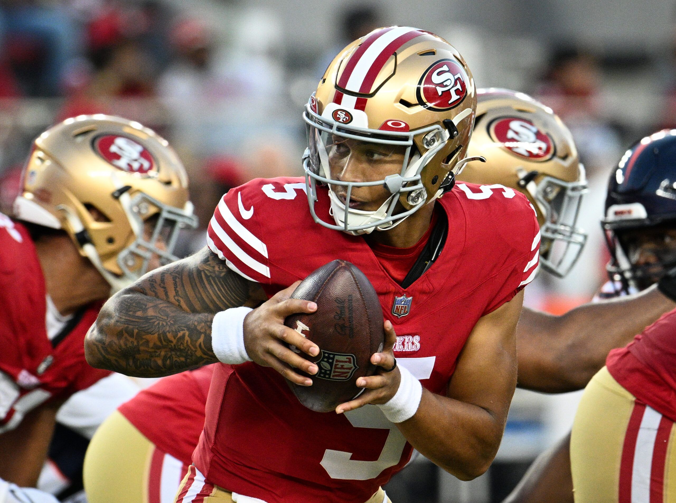 Sean Payton wouldn’t talk about Trey Lance, but…