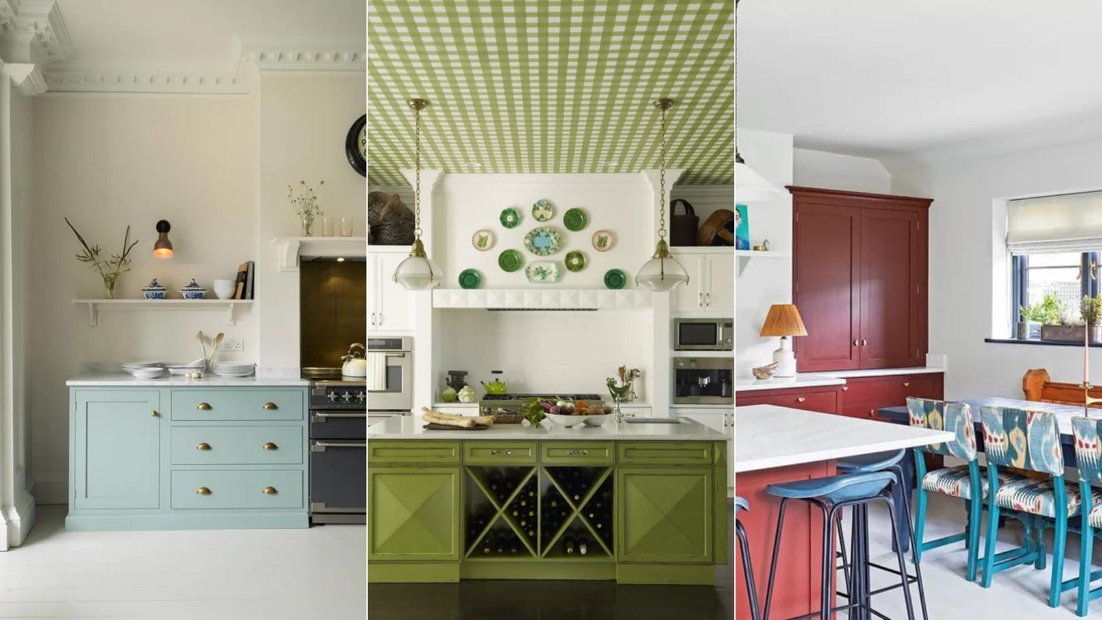 5 uplifting colors to paint your kitchen to make it a…