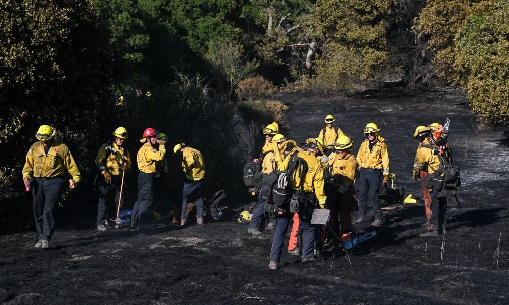 Meet the California firefighter ‘super commuters’…