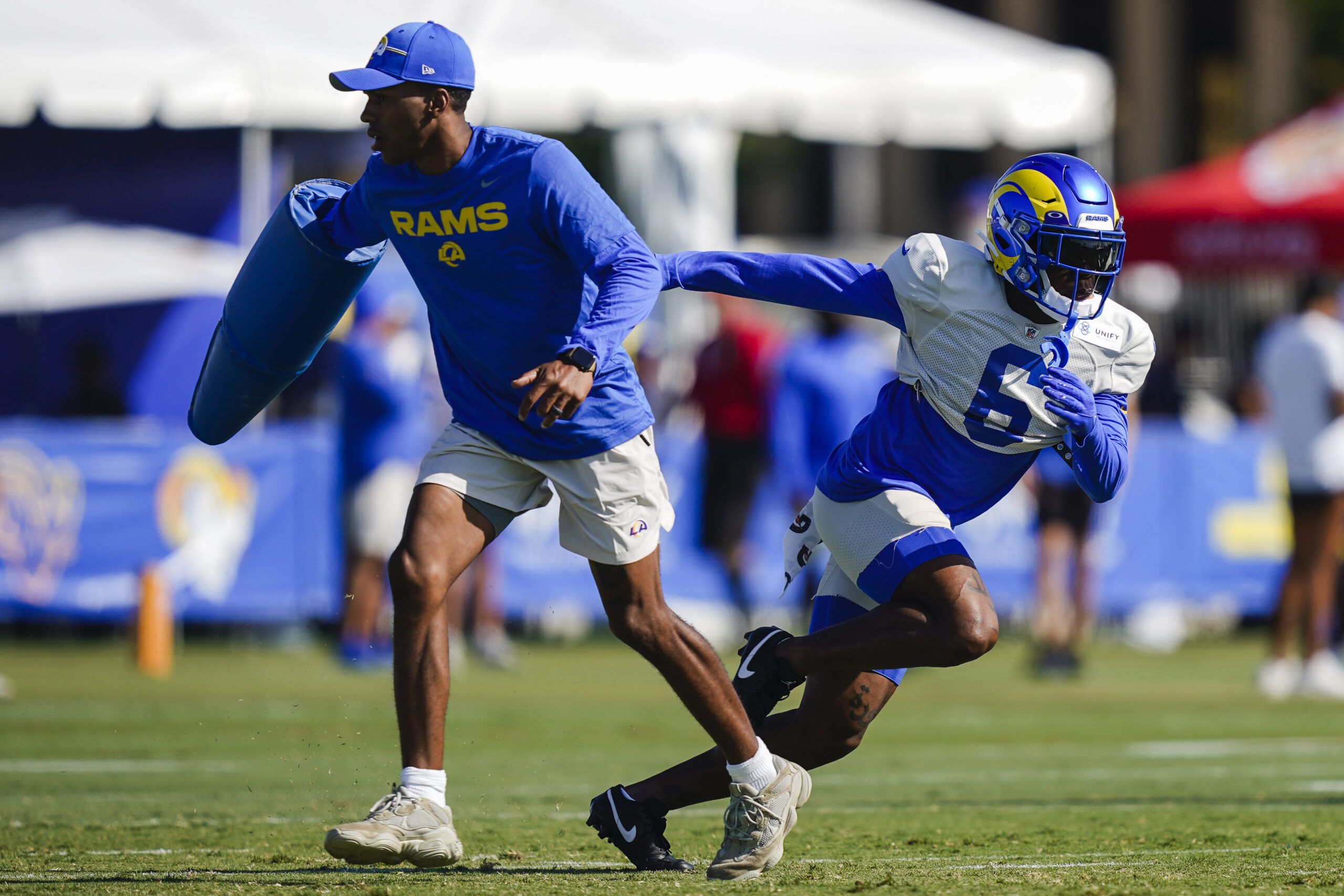 News and highlights from Rams’ 1st joint practice with…