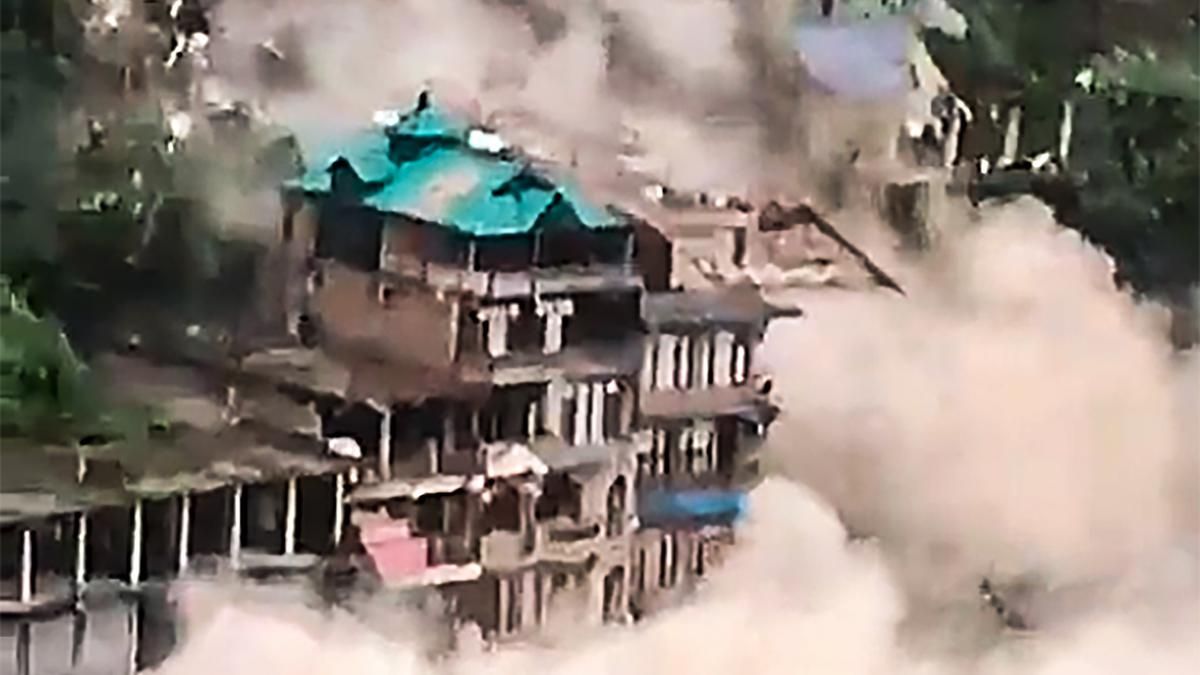 Himachal rains | Eight Kullu buildings collapse, rains…