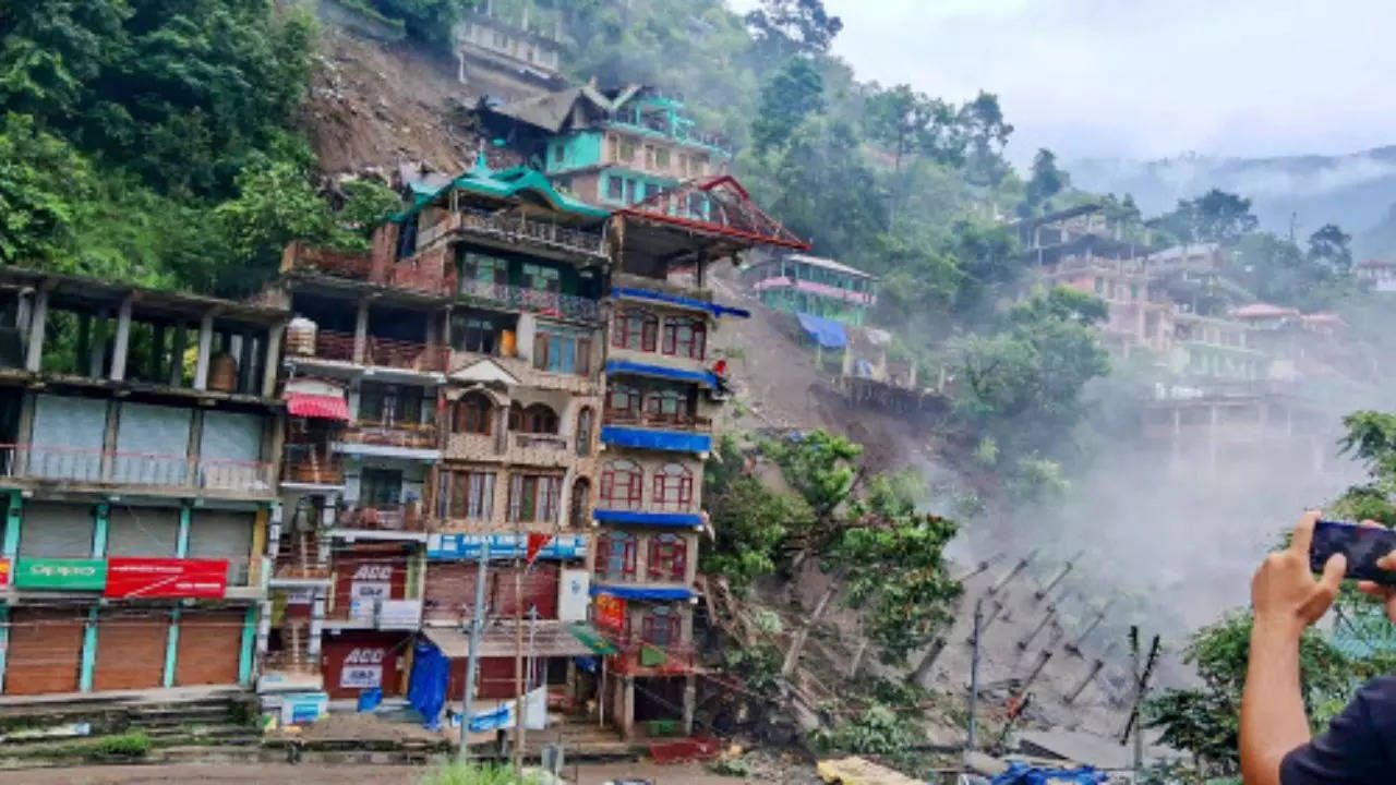 Himachal Pradesh rains: Buildings collapse in Kullu,…