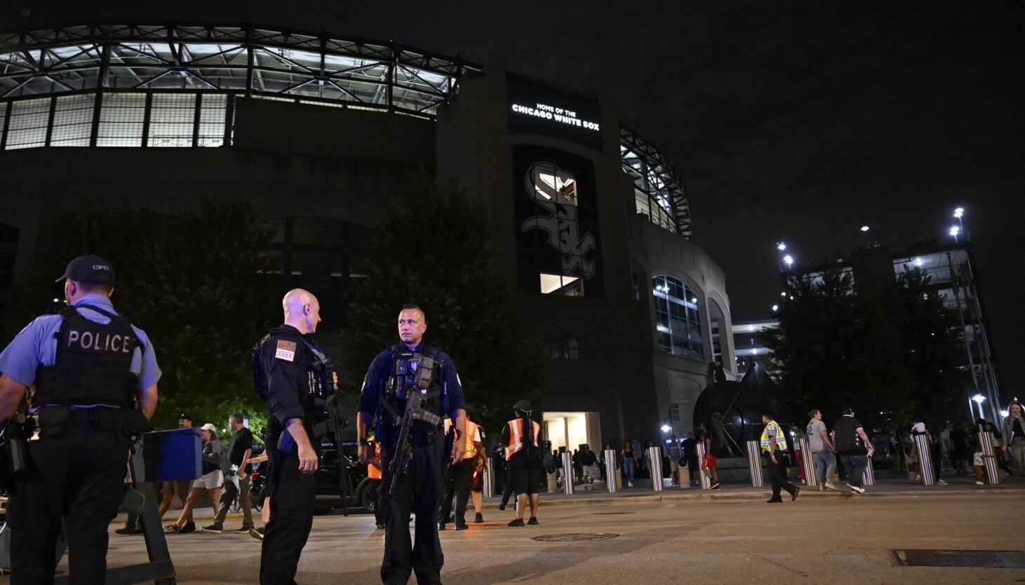 2 shot during White Sox Game at Guaranteed Rate Field,…