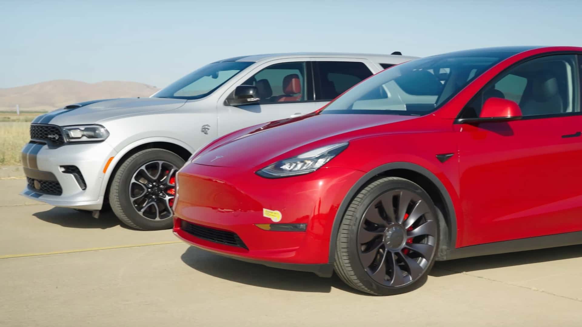 Dodge Durango Hellcat Takes On Tesla Model Y…