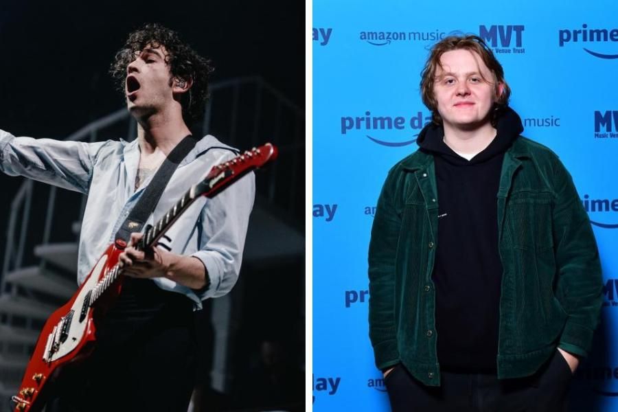 The 1975’s Matty Healy pays tribute to Lewis Capaldi…