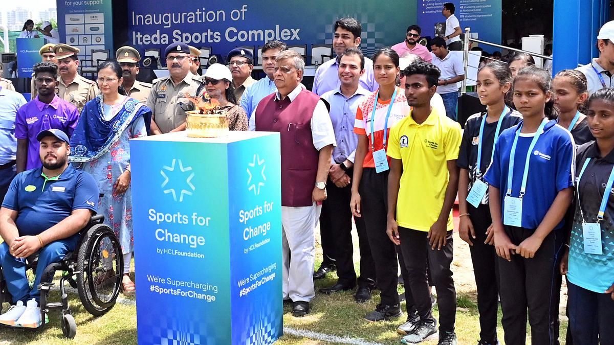HCLFoundation dedicates sports complex to government…