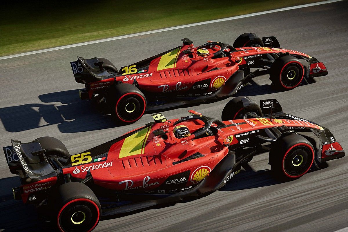 Ferrari reveals special livery for F1 Italian Grand…