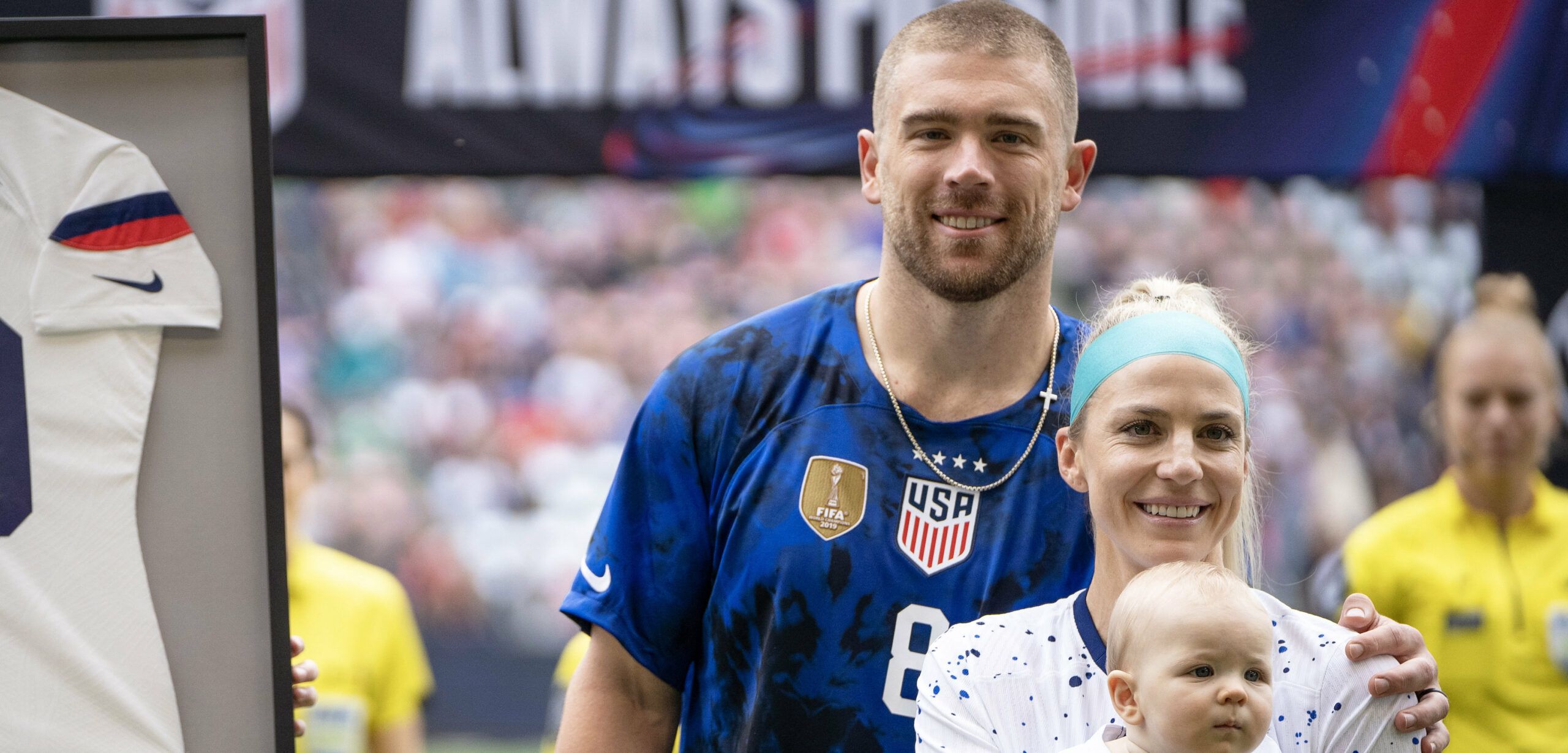 Zach Ertz had a heartfelt message for USWNT star Julie…