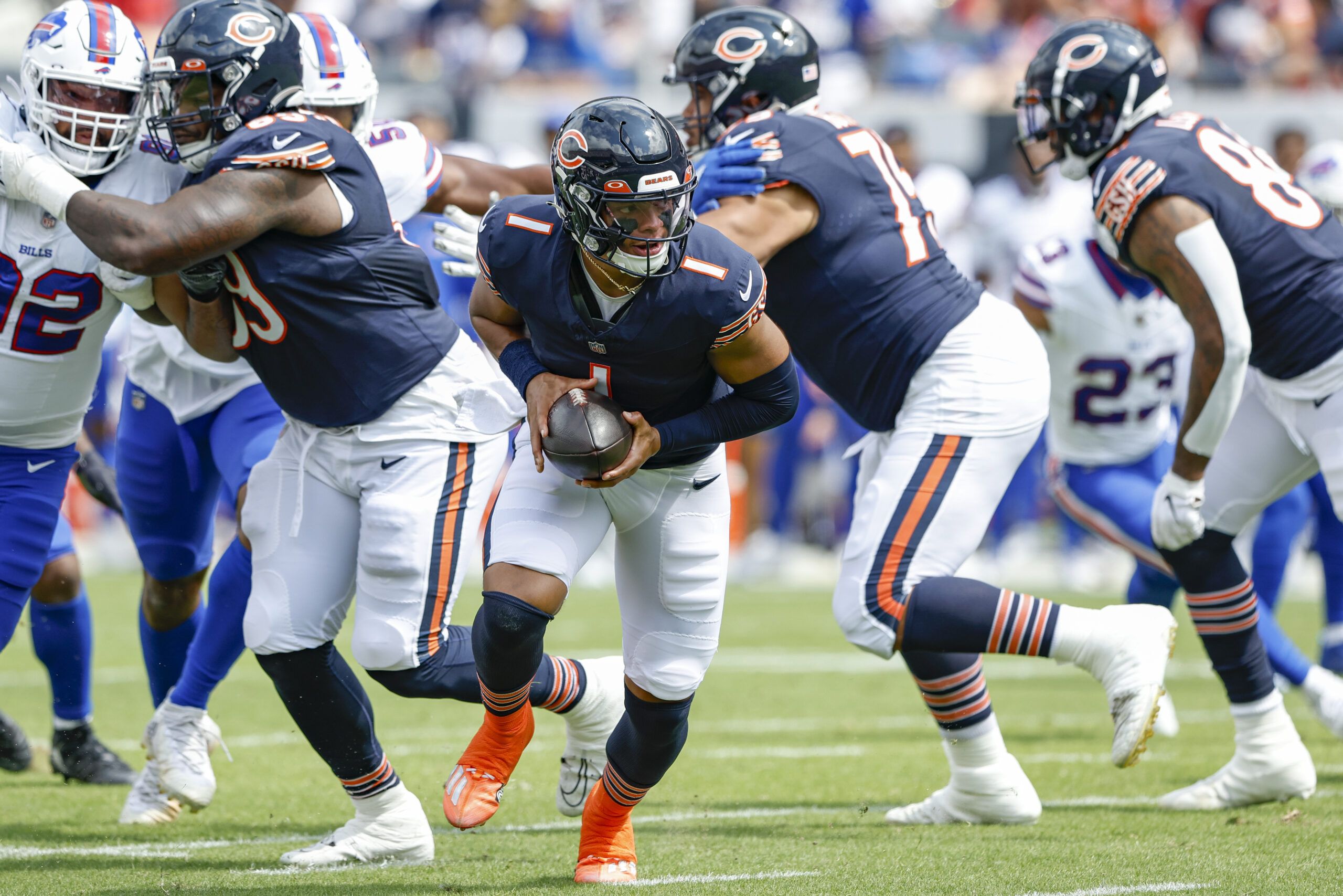 Projecting the Bears’ depth chart following roster…