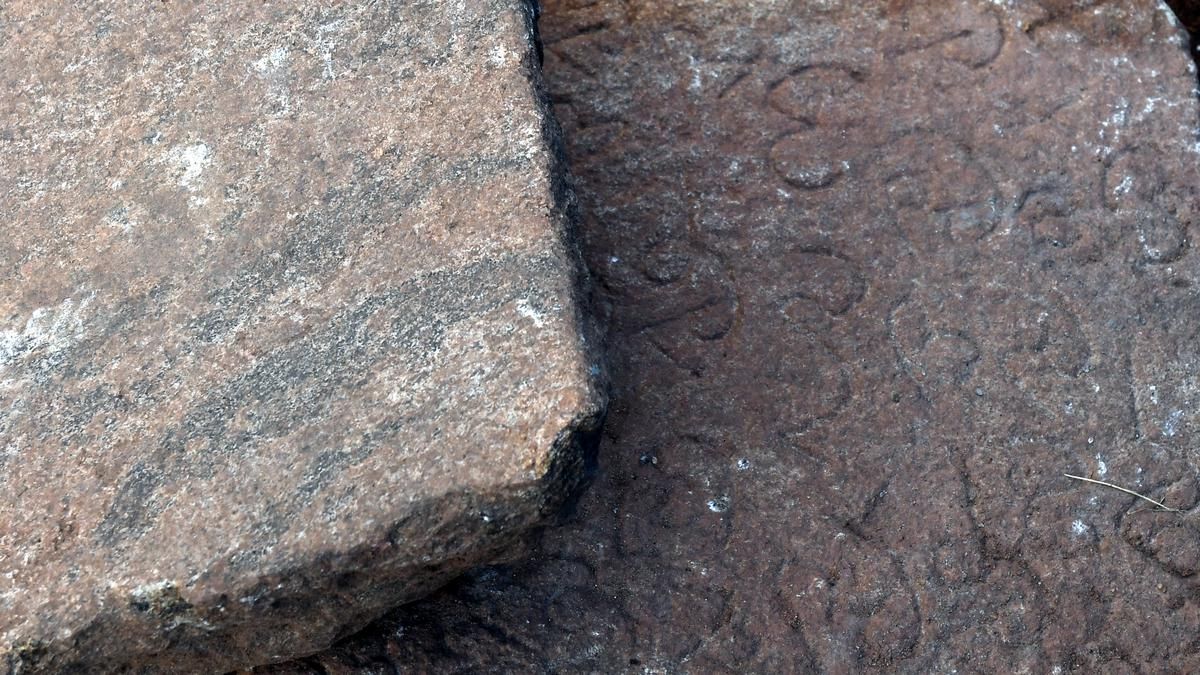 Epigraphists to help study inscriptions on stone slabs…