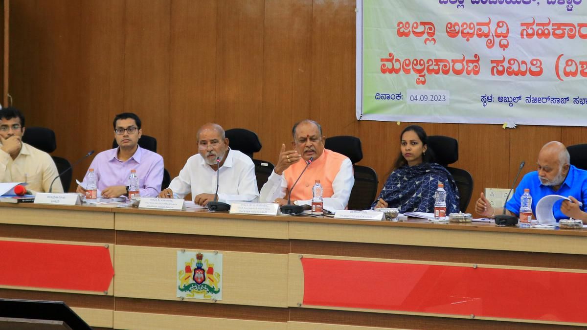 Ballari MP directs officials to focus on providing…