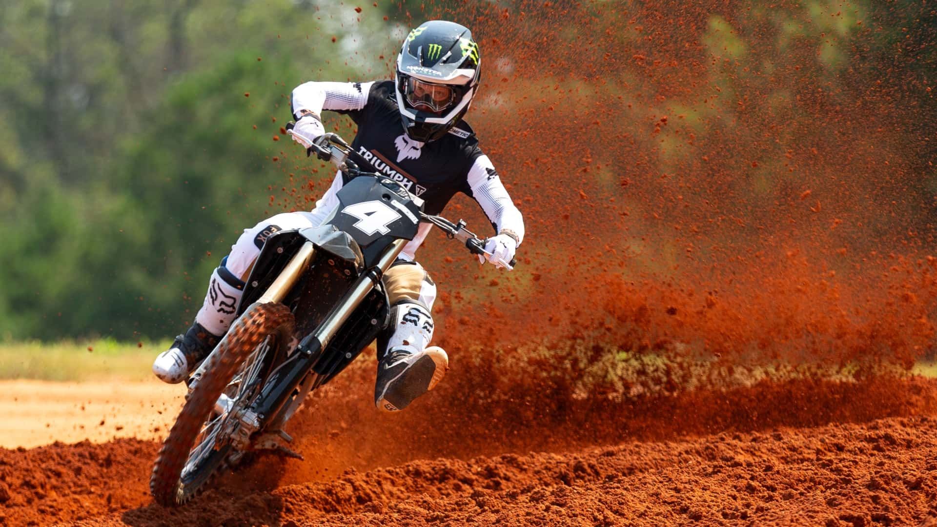 Watch Triumph Send Ricky Carmichael Out To Test New…