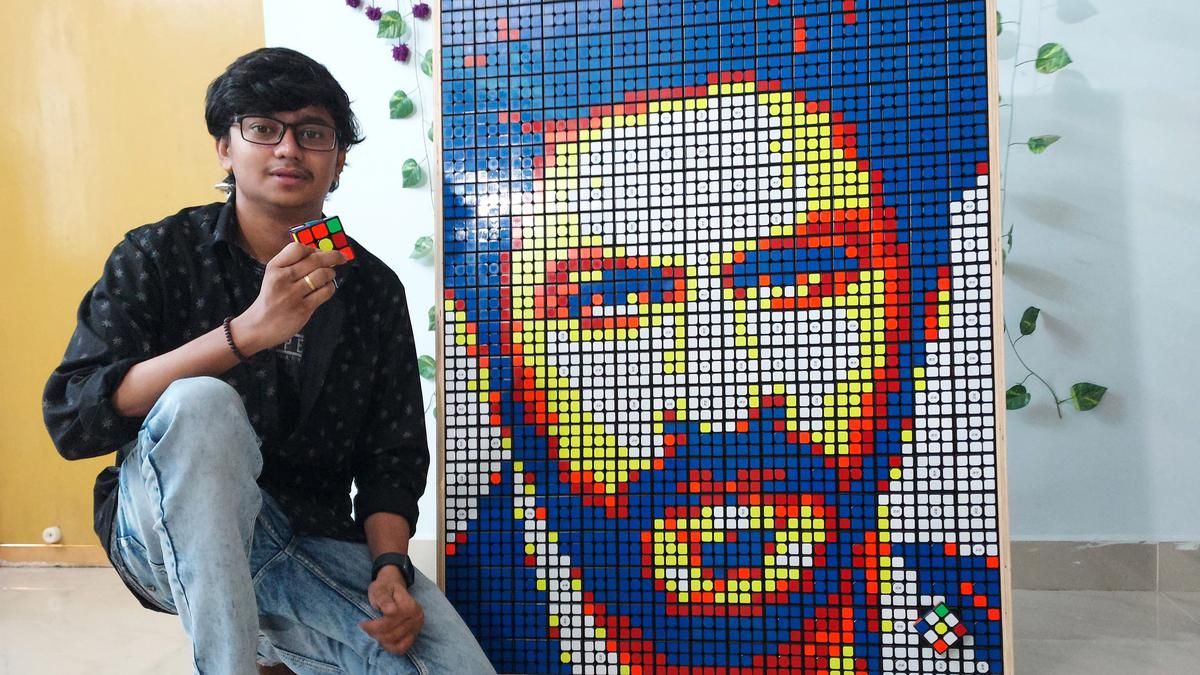 SRK fan’s colourful tribute on Jawan release
