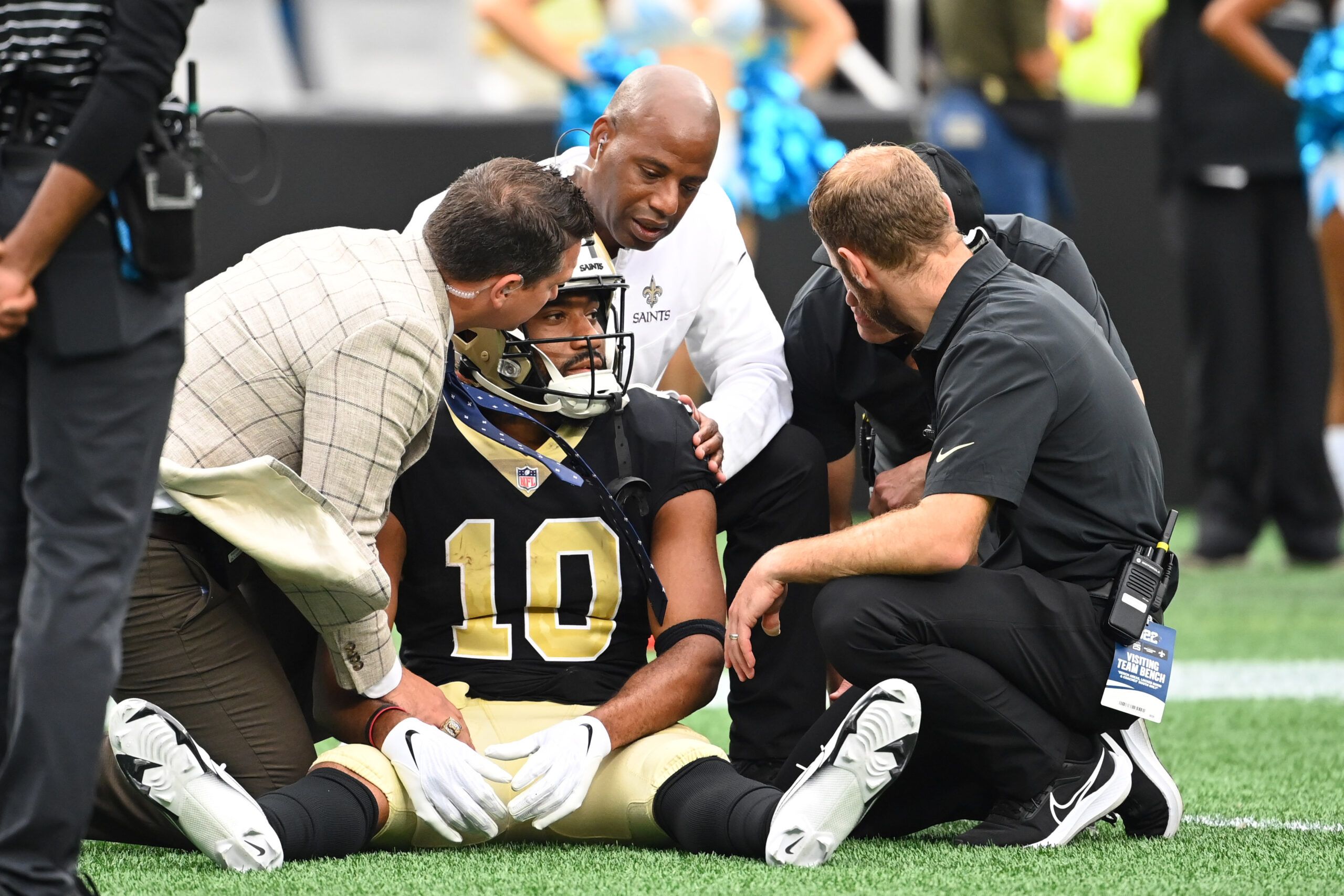 Saints’ first injury report vs. Titans was their…