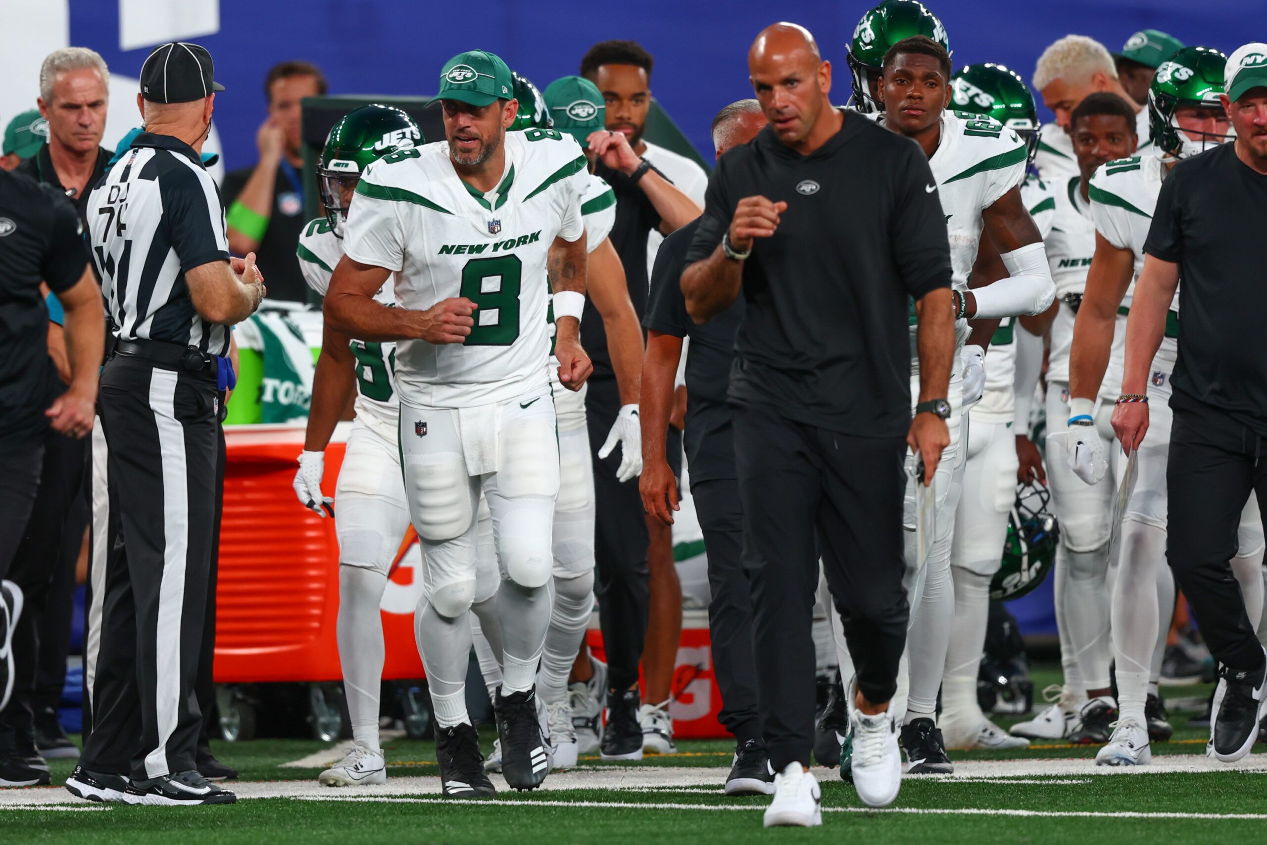 Jets release first depth chart of season ahead of Week…