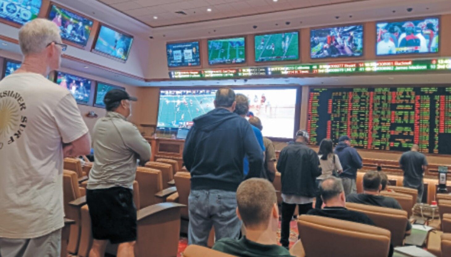 Sports gamblers gave it the old college try in Week 1
