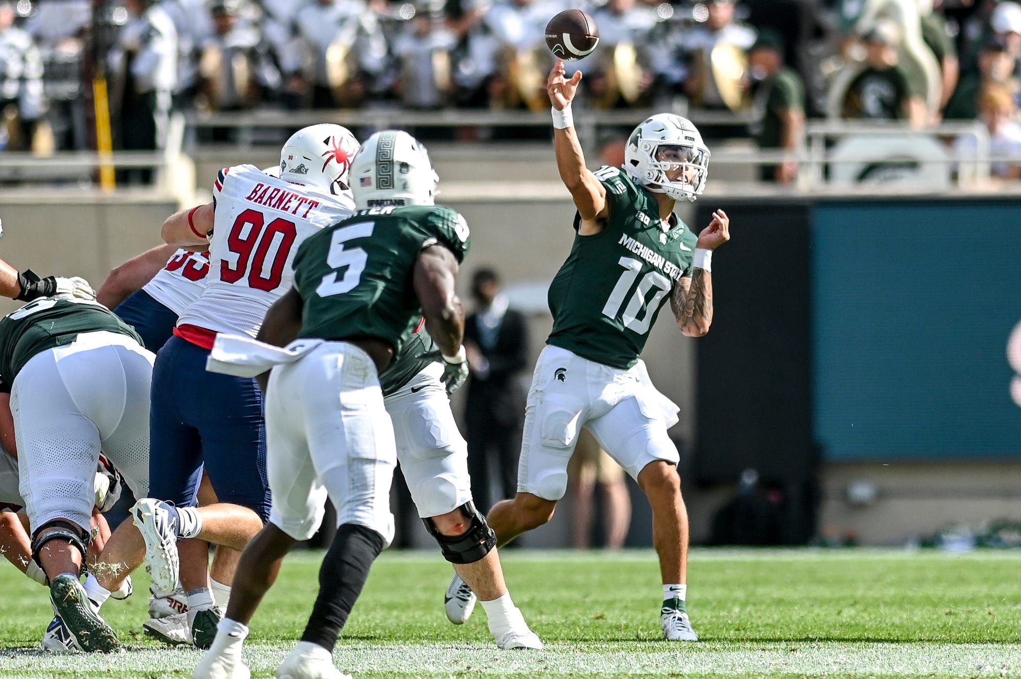 WATCH: Antonio Gates Jr. scores first touchdown with…