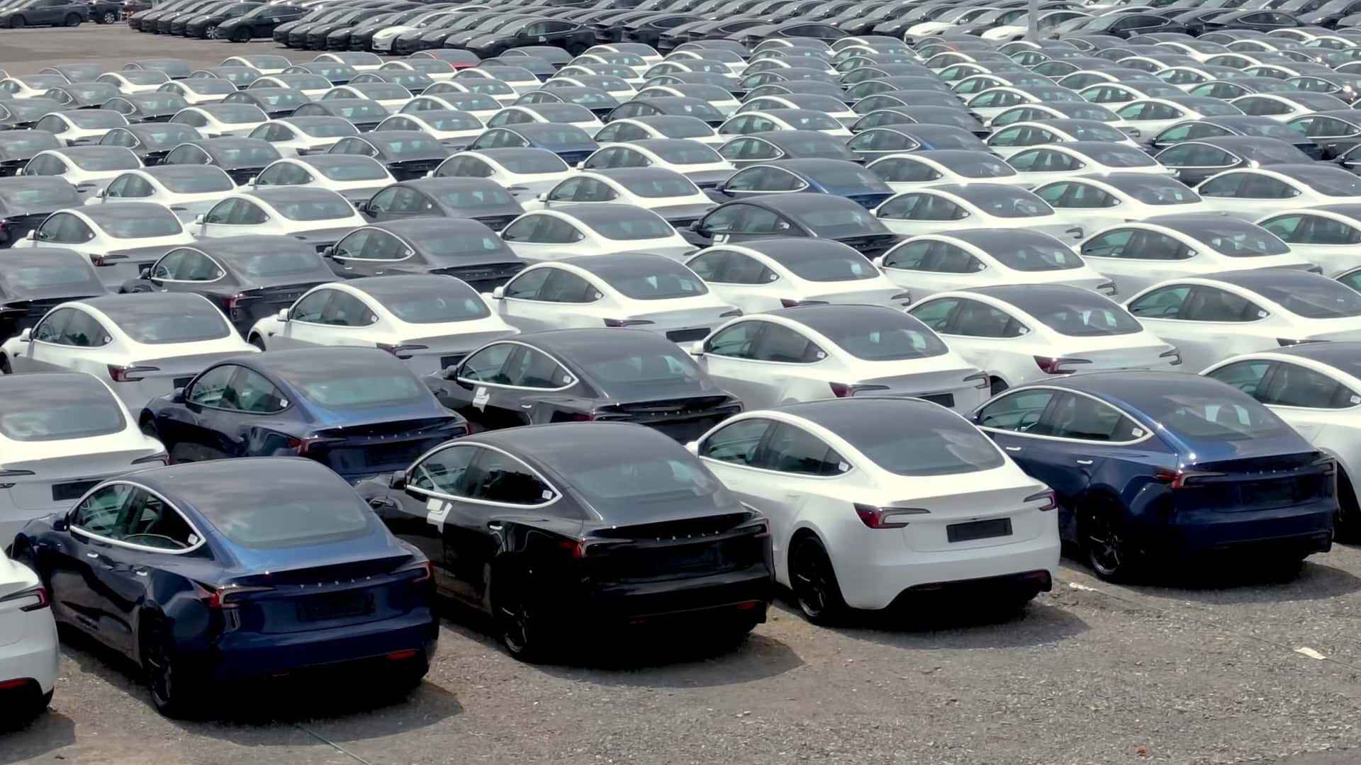 Hundreds Of New Tesla Model 3 Highlands Spotted In…